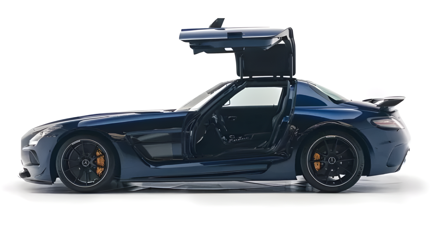 مرسيدس SLS AMG Black Series 2013 ..التحفة النادرة بطلاء Designo Mystic ...